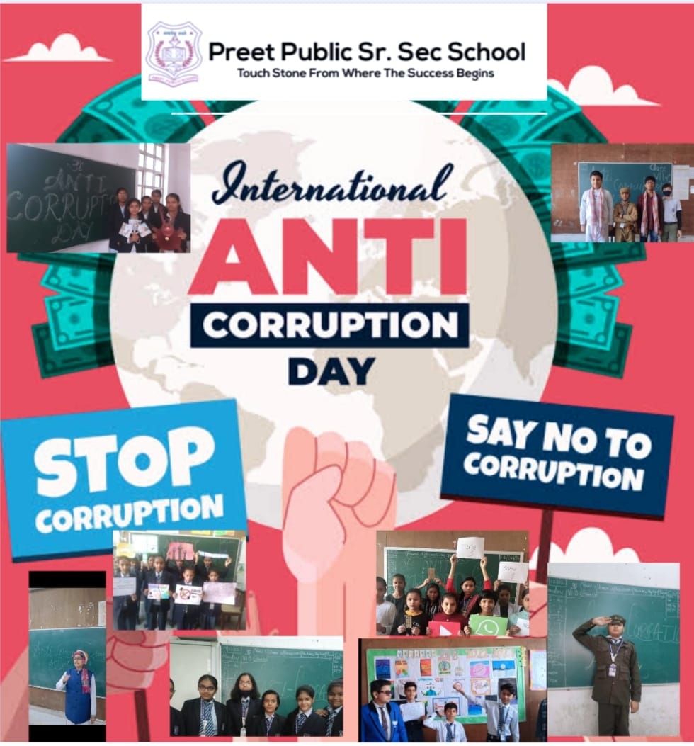 ACTIVITY- ANTI-CORRUPTION DAY - VIAAN INTERNATIONAL SCHOOL